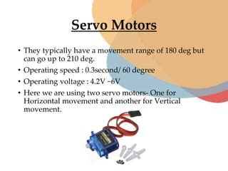 Arduino Based Automatic Solar Tracker Pptx Power And Energy Industry Industries