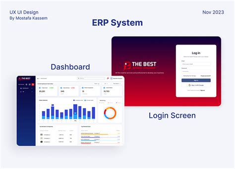 Erp System Design By Mostafa Kassem On Dribbble
