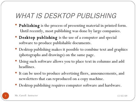 Desktop Publishing