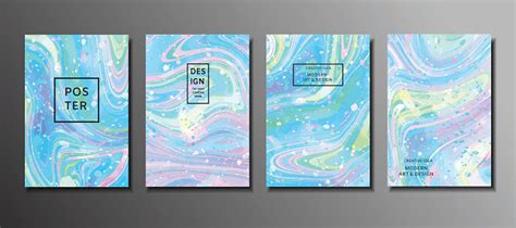 추상 회화 배경 화면 포스터 카드 초대장 웹 사이트에 대한 배경 현대 회화 수제 배경입니다 대리석 효과 페인팅 벡터 대리석 효과에 대한 스톡 벡터 아트 및 기타 이미지