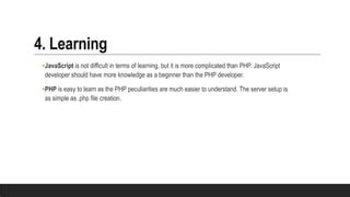 Php Vs Javascript Pptx