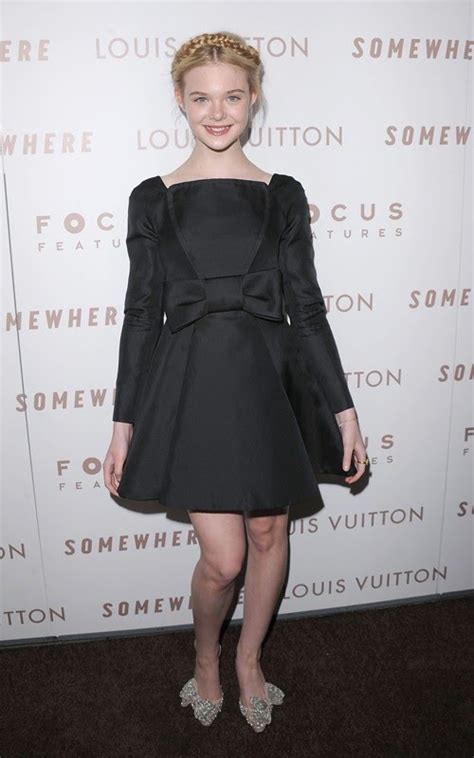 Elle Fanning Premieres Somewhere