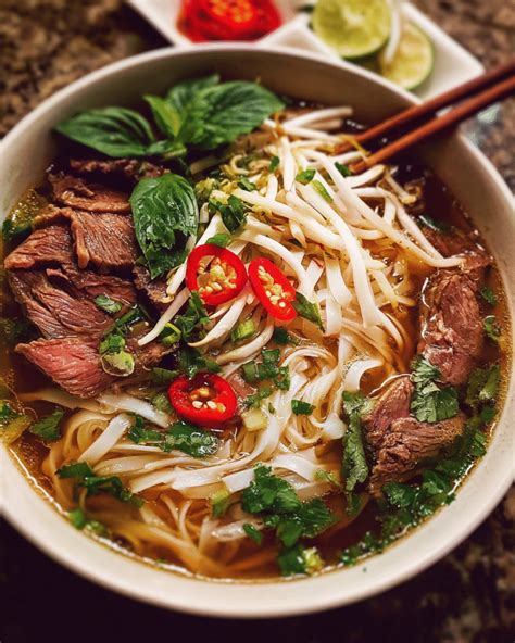Vietnamese Pho Recipe Best Authentic Beef Noodle Soup