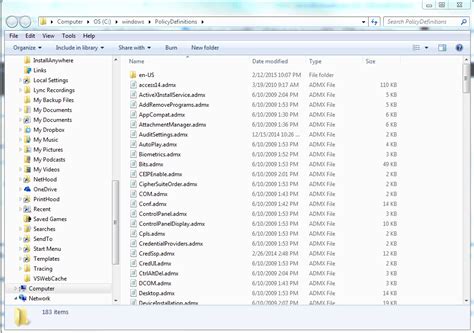 Understanding The Role Of Admx And Adm Files In Group Policy Sdm Software