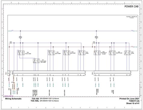 Bobcat Telescopic Handler TL Electrical And Hydraulic Schematic