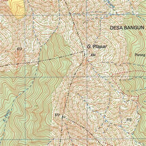Munjungan 1507 513 Map By Badan Informasi Geospasial Avenza Maps