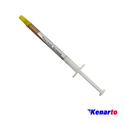 خمیر سیلیکون سرنگی طلایی کوچک