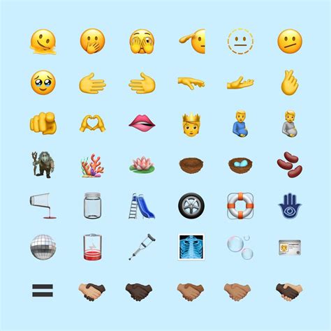 First Look New Emojis In Ios