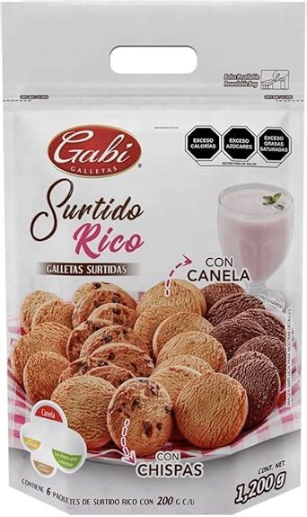 Gabi Galletas Gabi Surtido 1 2 Kg Mx Alimentos Y Bebidas