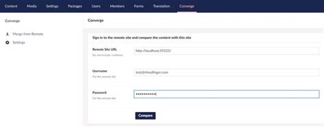 Using Converge Stuart Mullinger