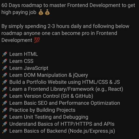 Alok Chauhan On Linkedin Two Proper Front End Developer Road Maps ️ ️ ️ ️