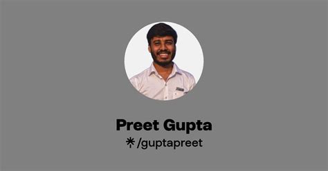 Preet Gupta Linktree