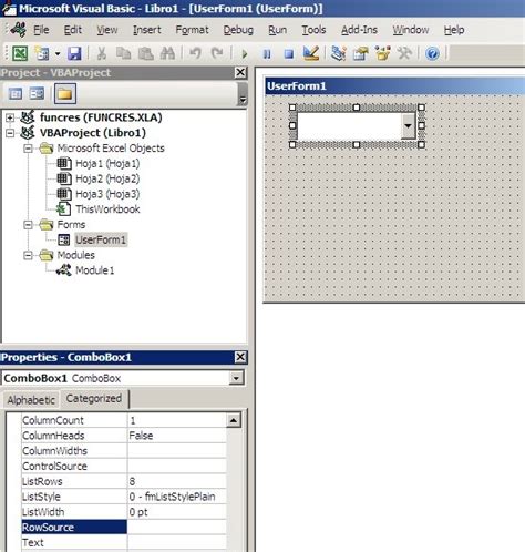 Agregando Valores A Un Cuadro Combinado ComboBox JLD Excel En Castellano Usar Microsoft