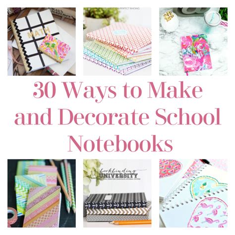 Notebook Page Decorating Ideas