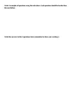 MYP Formative Investigation Crit B Zero Negative Index Laws