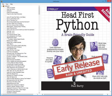 【python 书籍】 Head First Python A Brain Friendly Guide 2016 2e Epub