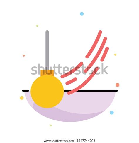 Pendulum Swing Tied Ball Motion Abstract Stock Vector Royalty Free 1447744208 Shutterstock