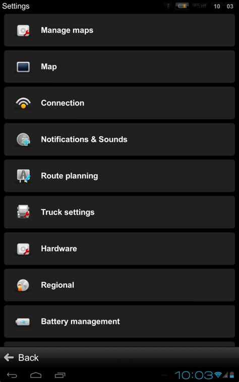 Personalizing Navigation Sygic Truck Gps Navigation Older
