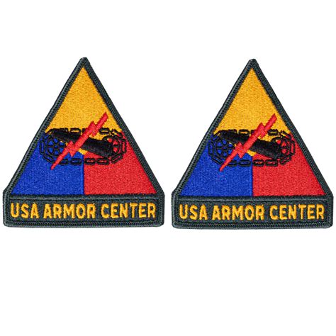 Army Patch Us Army Armor Center Color Vanguard Industries