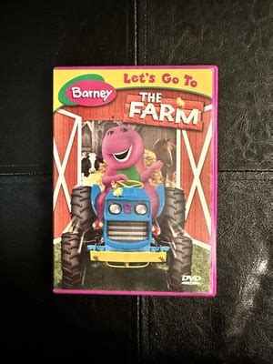 Barney Lets Go To The Farm Dvd 2005 45986028532 Ebay