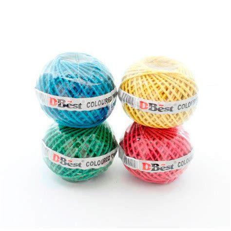 Colour Cotton Twine String