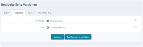 Benutzerdefiniertes Css And Js Release Notes Invisionfocus