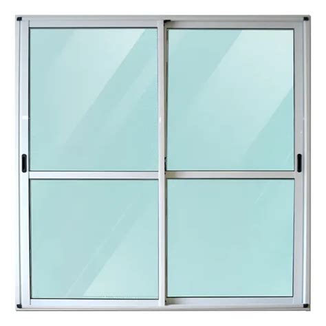 Ventanal De Aluminio Blanco Tipo Corrediza De 200cm X 200cm Blanco