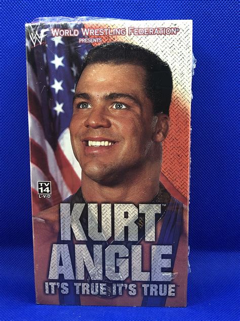 Wwf Vhs Kurt Angle Its True Its True New The Misfit Mission