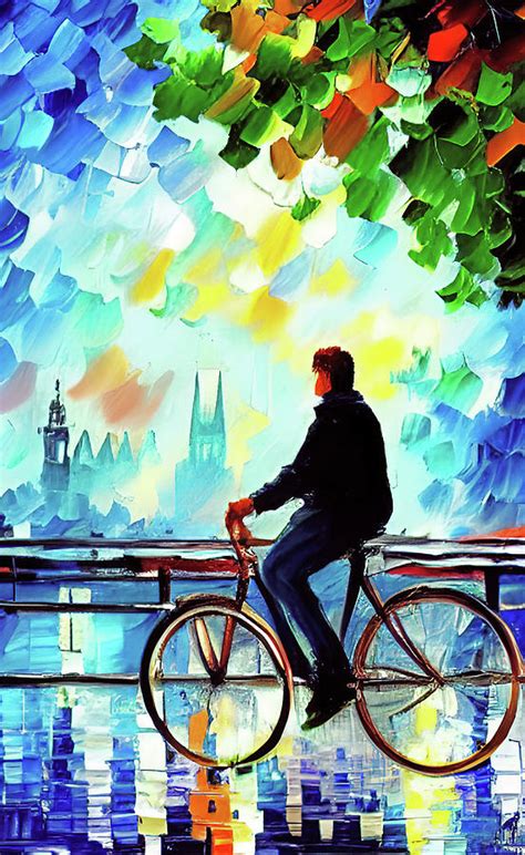 Amsterdam Bikes 2 Digital Art By Yury Malkov Fine Art America