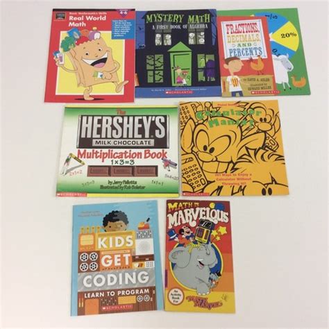 Math Numbers Calculator Coding Workbook 3rd 4th 5th 6th Grade 7 Picture