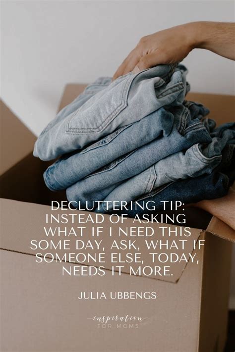 Decluttering Tip