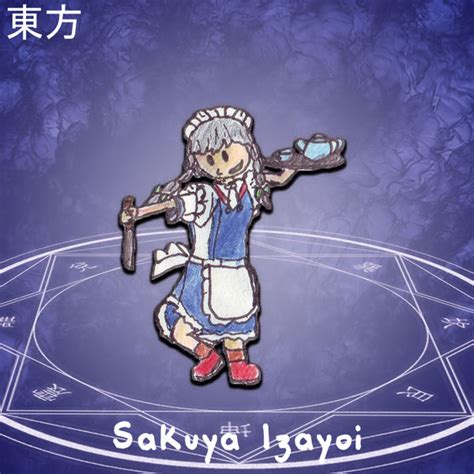 Touhou Eosd Sakuya Izayoi By Mralinoe On Deviantart