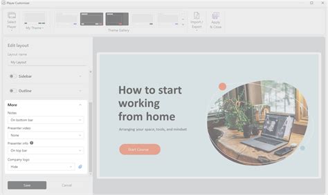 How To Customize The Control Panel