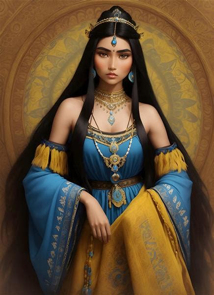 پوکوهانتس پرنسس کارتونی والت دیزنی در نقاشی دیجیتالی جذاب 1724857