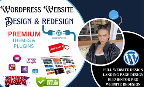 build wordpress website design elementor pro redesign wordpress landing page by nicheen fiverr
