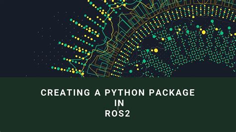Creating A Python Package In Ros2 Youtube