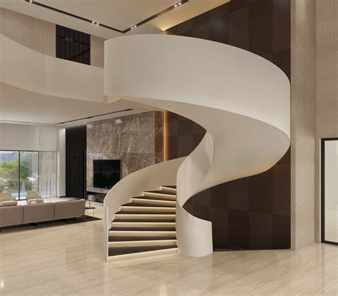 Spiral Staircase In Modern Home Design Luxury Spiral Staircase