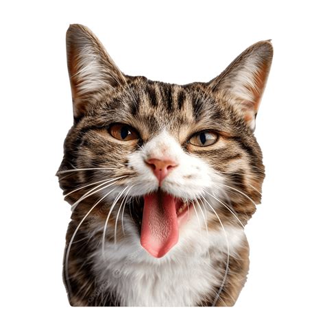 Cat Sticking Tongue Out Emoticon