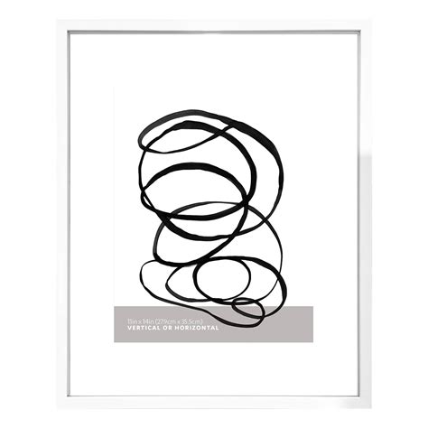 White Floating Wall Frame 16x20