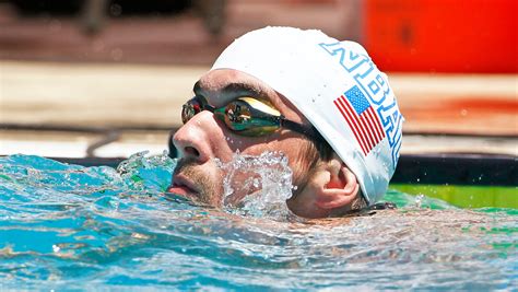 Michael Phelps Swimming Freestyle