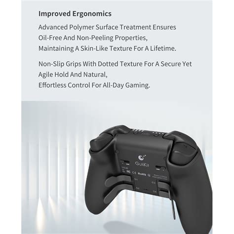 Gulikit Kk3 Max Wireless Controller Black Nintendo Switch Eb