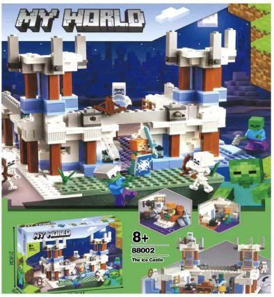 Развивающий конструктор Ледяной Дворец Майнкрафт World of Minecraft ...