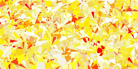Light Orange Vector Background With Polygonal Forms 7321818 Vector Art At Vecteezy