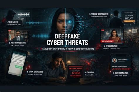 Deepfake Cyber Threats 7 Dangerous Ways Synthetic Media Is Used In