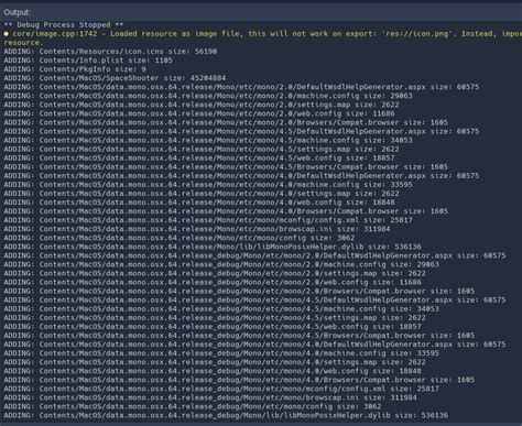 Mono Mac Exporter Includes Both Release And Debug Data Folders · Issue