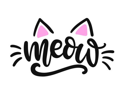 28 300 Cat Meow Stock Illustrations Royalty Free Vector Graphics