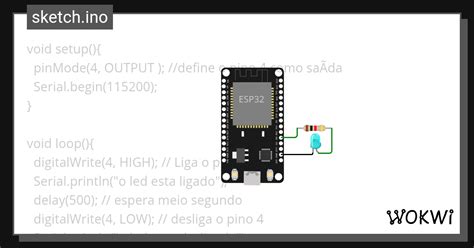 Projeto ESP Wokwi ESP STM Arduino Simulator