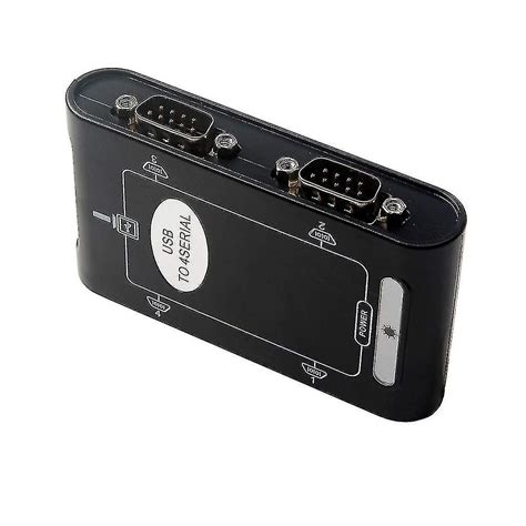 4 Port Rs232 To Usb 2 0 Adapter Usb Serial Db9 Com Converter Controller Card Fruugo Be