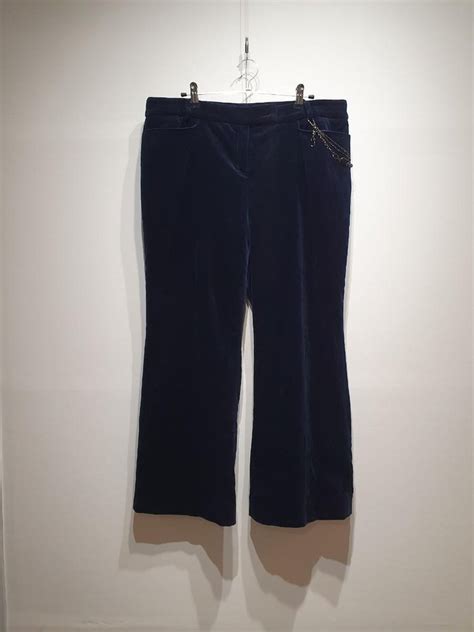 조이너스 여성 벨벳 체인 장식 와이드 팬츠 88 여자 헬로마켓