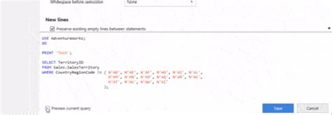 How To Style SQL Using SQL Prompt S New Formatting Options